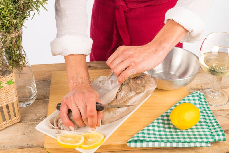 Skinning cuttlefish stock image. Image of studio, cook - 29698635