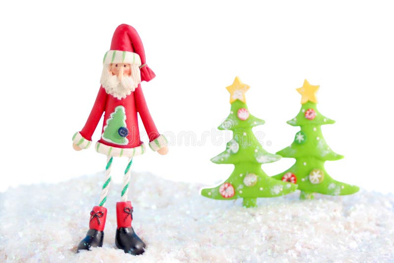Skinny Santa Claus stock image. Image of celebration, christmas - 3590255