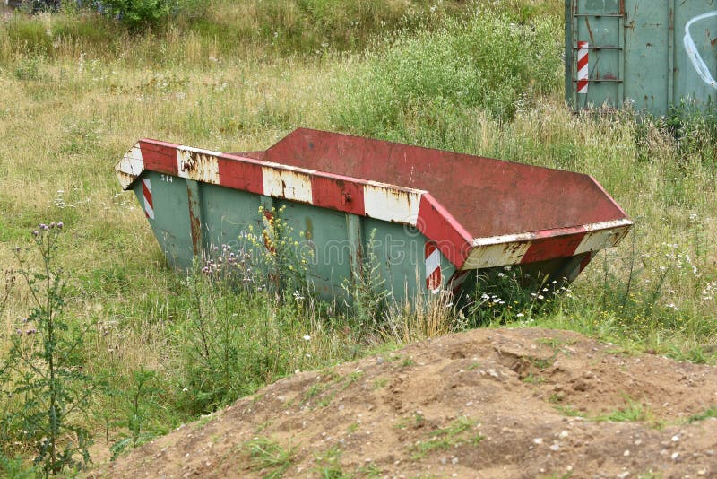 Skip container stock photo. Image of industrial, dumpster - 88756626