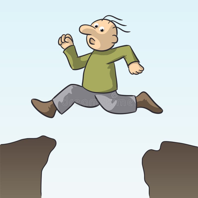 Skip the danger stock vector. Illustration of discontent - 49064375