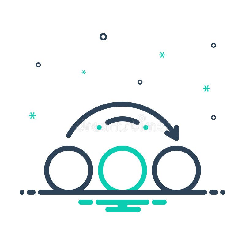 Mix Icon for Skip, Next and Slide Stock Vector - Illustration of symbol ...