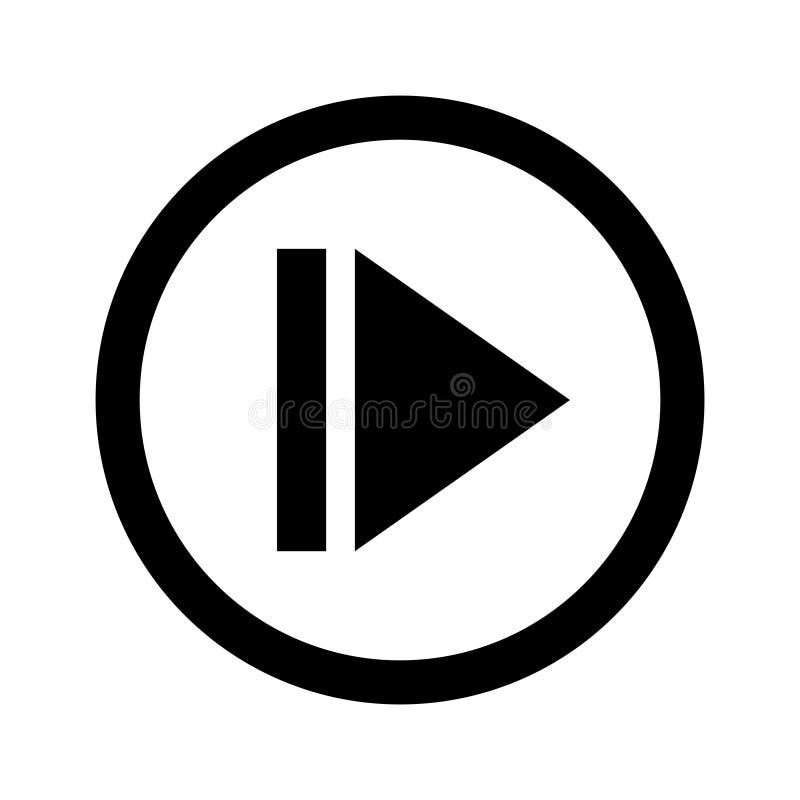 Skip Icon, Step Icon for Media Control and Next, Media Control Skip ...