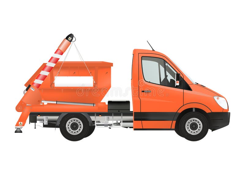 Garbage Truck file stock vector. Illustration of clean - 62477036