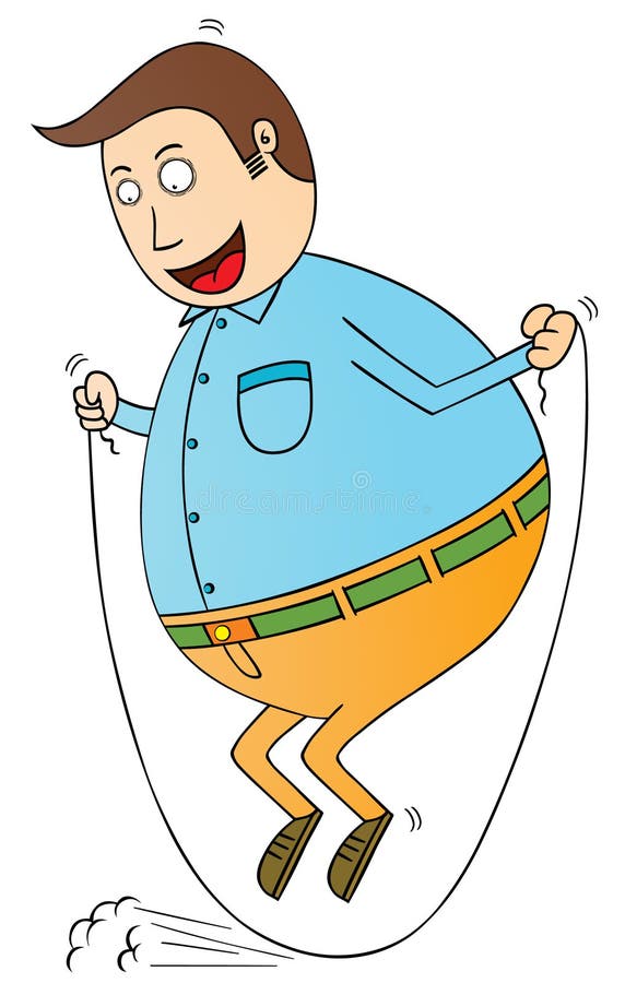 Skipping stock vector. Illustration of sport, agility - 28201613