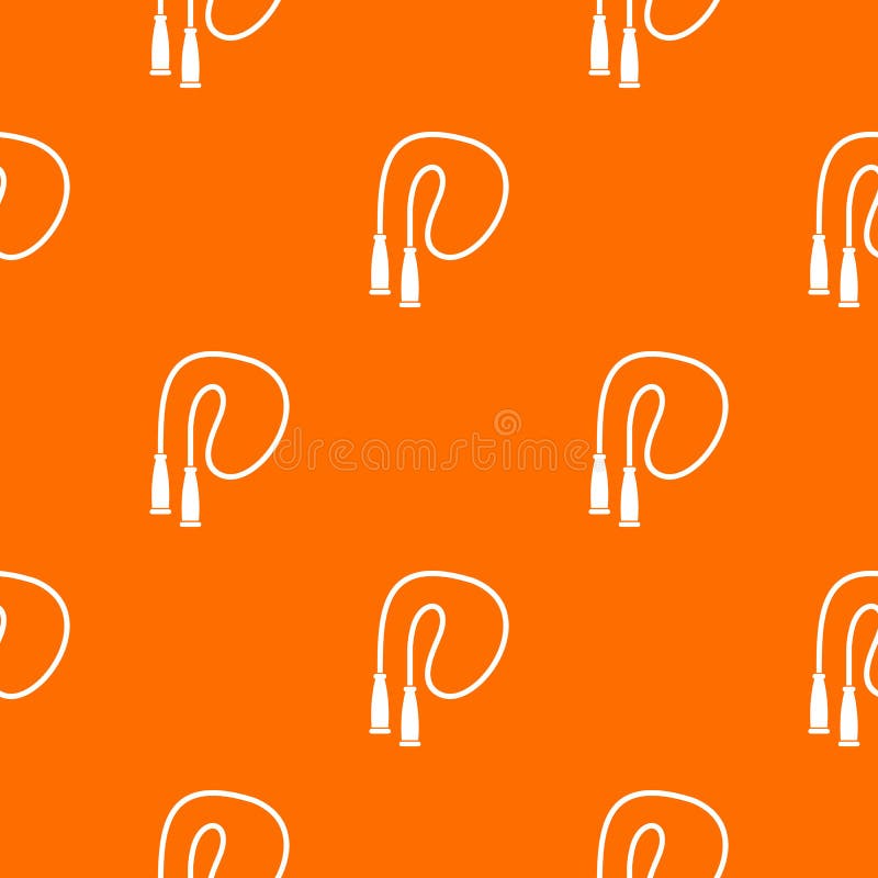 Skipping Rope Pattern Seamless Stock Vector - Illustration of cord ...