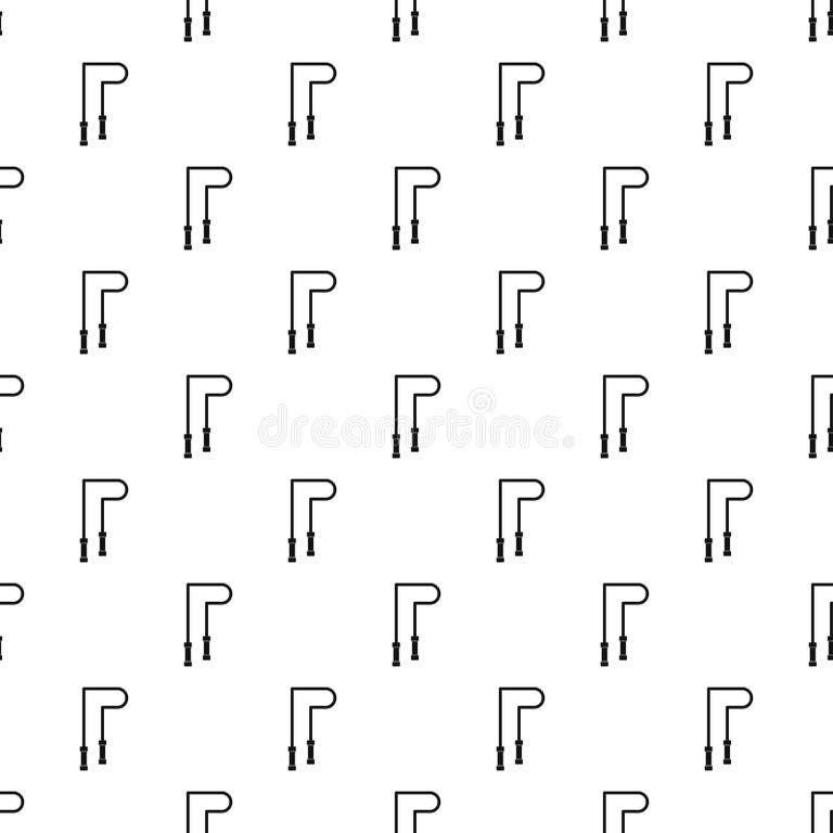 Skipping Rope Pattern, Simple Style Stock Vector - Illustration of ...