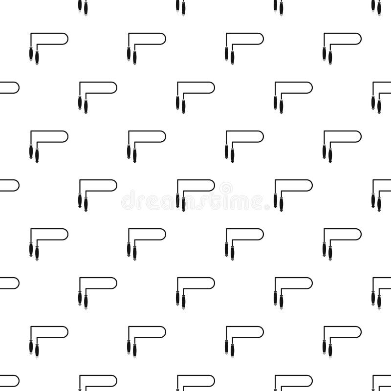 Skipping Rope Pattern Vector Stock Vector - Illustration of childhood ...