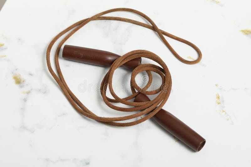 Skipping Rope on White Background on White Background Stock Image ...