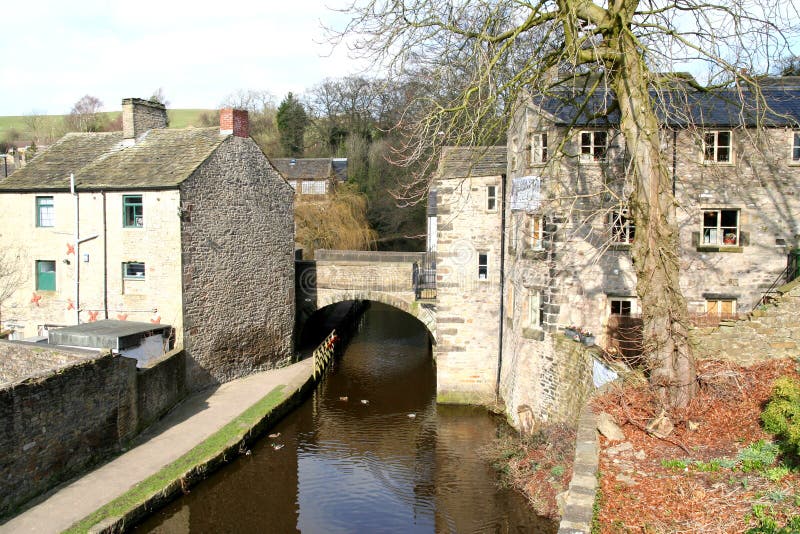 Skipton. stock photo. Image of stone, canal, outdoors - 24552638