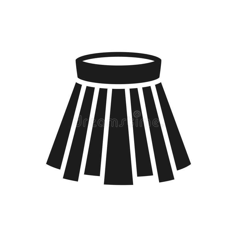 Skirt Icon Vector Design Templates Simple and Modern Stock Illustration ...