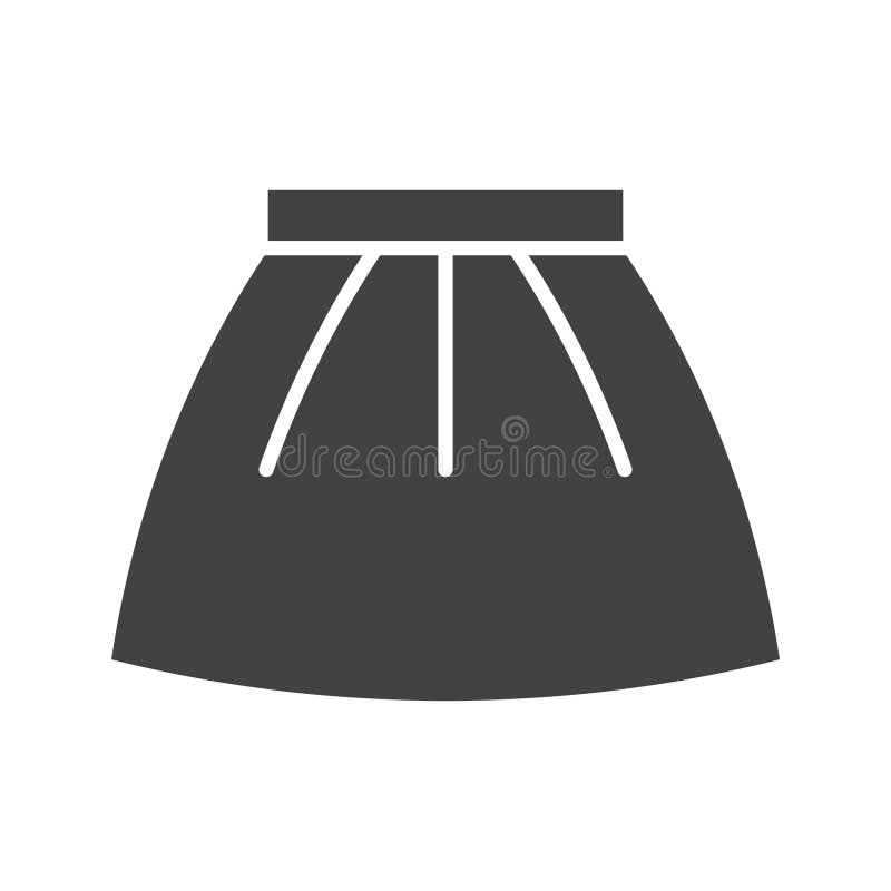 Skirt icon vector image. stock vector. Illustration of women - 297610081
