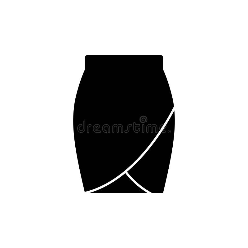 Skirt Symbol Icon,logo Illustration Design Template Stock Vector ...