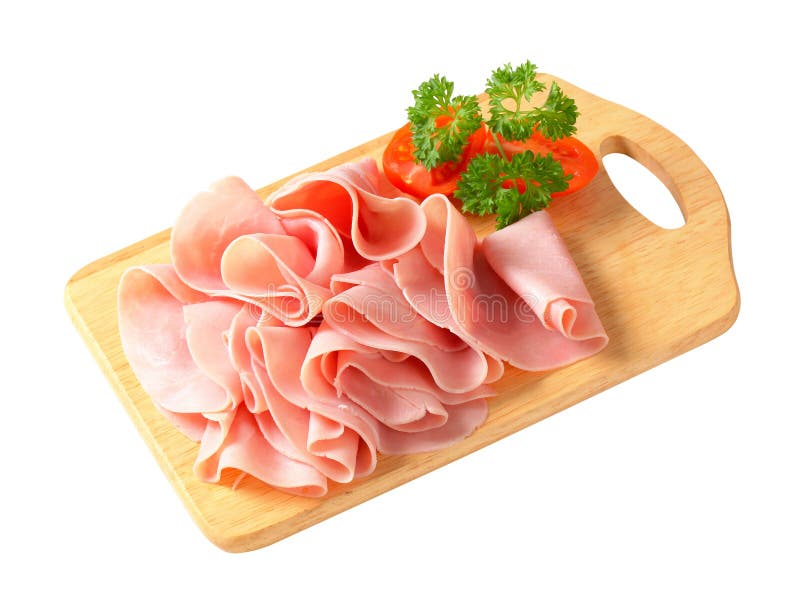 Skivad kalkonskinka arkivfoto. Bild av skinka, runt, antillean - 31863604