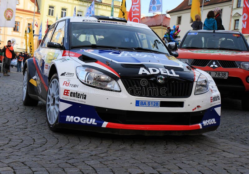 Skoda Fabia S2000 editorial photography. Image of motorsport - 24435152