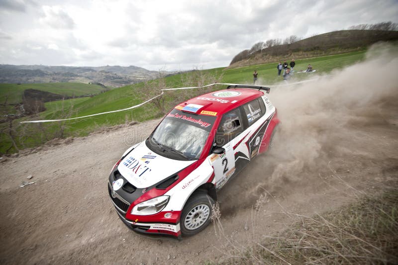 Skoda Fabia Super 2000 Rally Car Editorial Stock Image - Image of ...