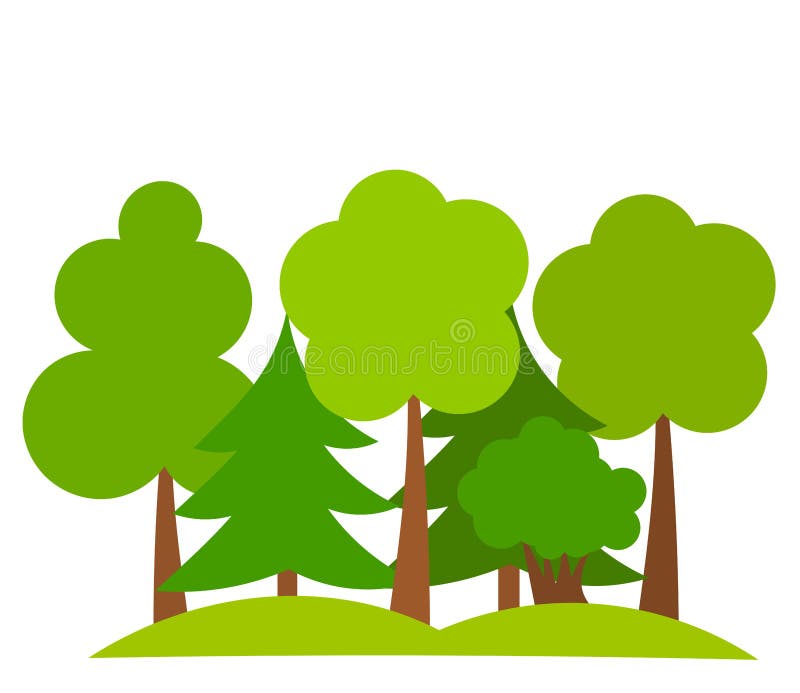 Skog stock illustrationer. Illustration av illustration - 31683383