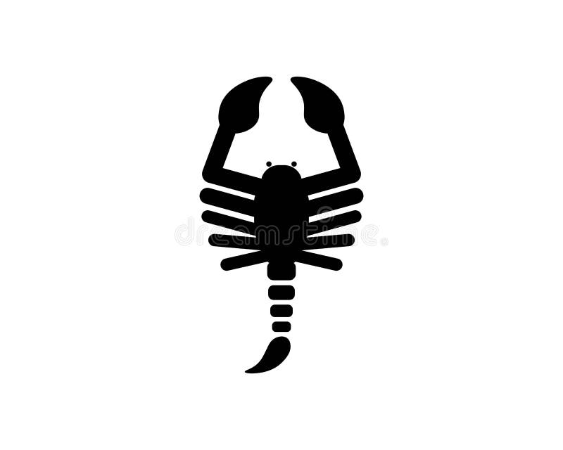 Skorpions-Logo Template Vetor-Illustration Vektor Abbildung ...