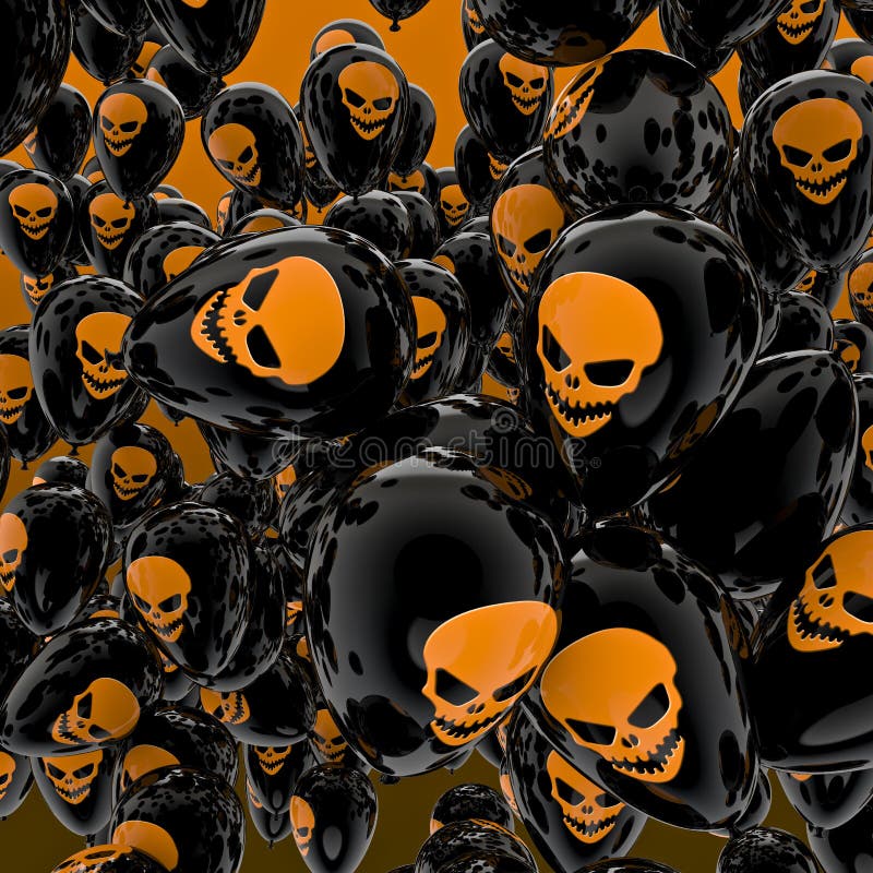 Skull Balloon Stock Illustrations – 3,205 Skull Balloon Stock ...