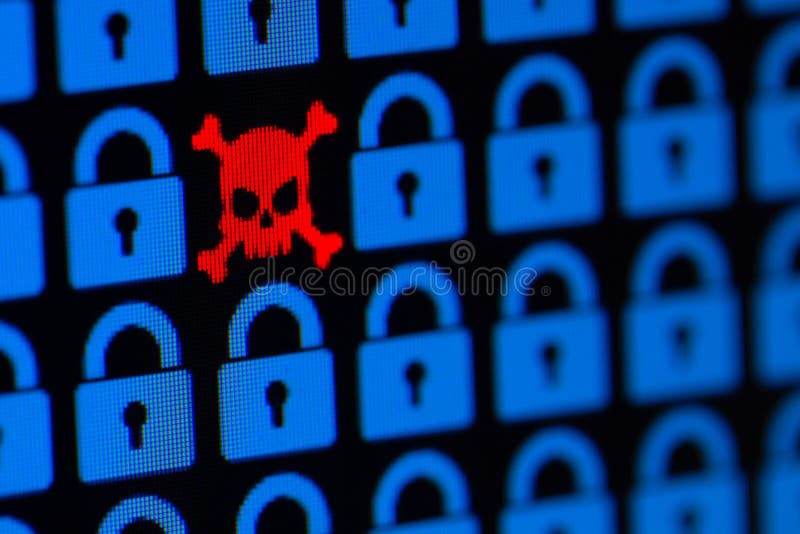 Skull and Bone As a Symbol of Hacking Programs or Personal Information ...