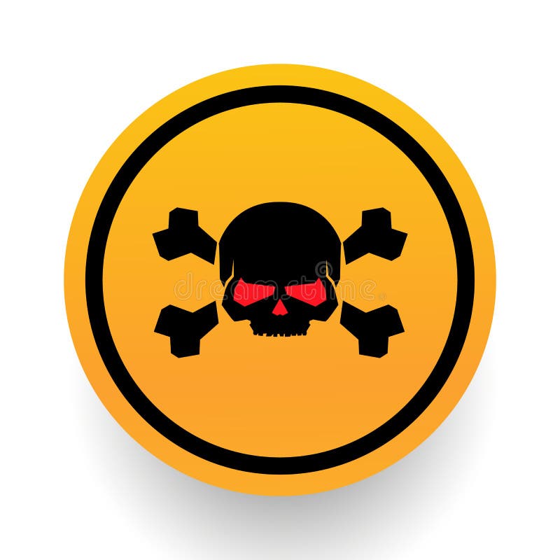 Skull and Bones Warning Sign. Skull and Bones Sign. Danger Alert Stock ... Skull and Bones Warning Sign. Skull and Bones Sign. Danger Alert Stock ...