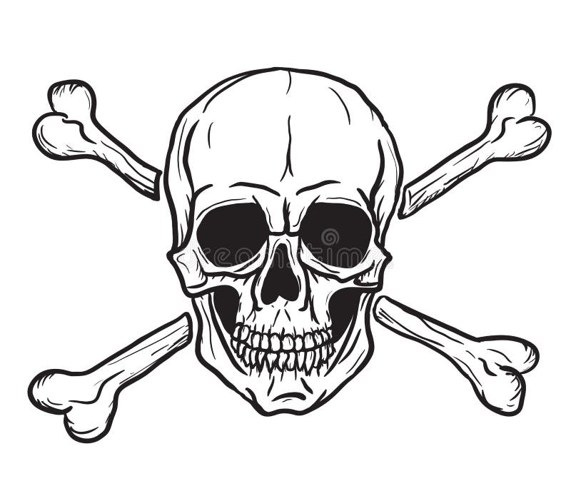 Skull and Crossbones stock vector. Illustration of design - 28043821 Skull and Crossbones stock vector. Illustration of design - 28043821