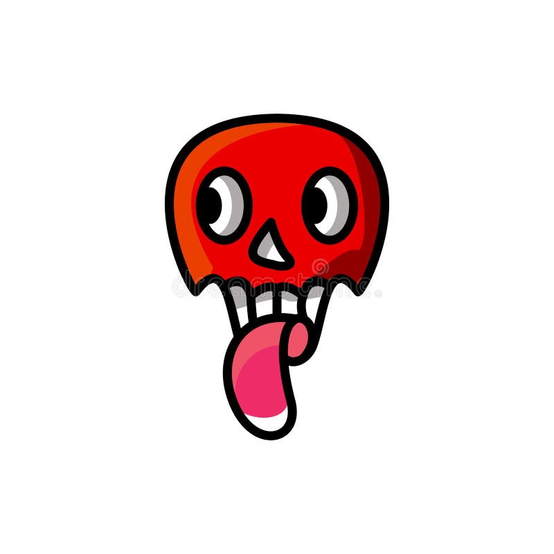 Simple Cute Skull Logo Stock Illustrations – 406 Simple Cute Skull Logo ...