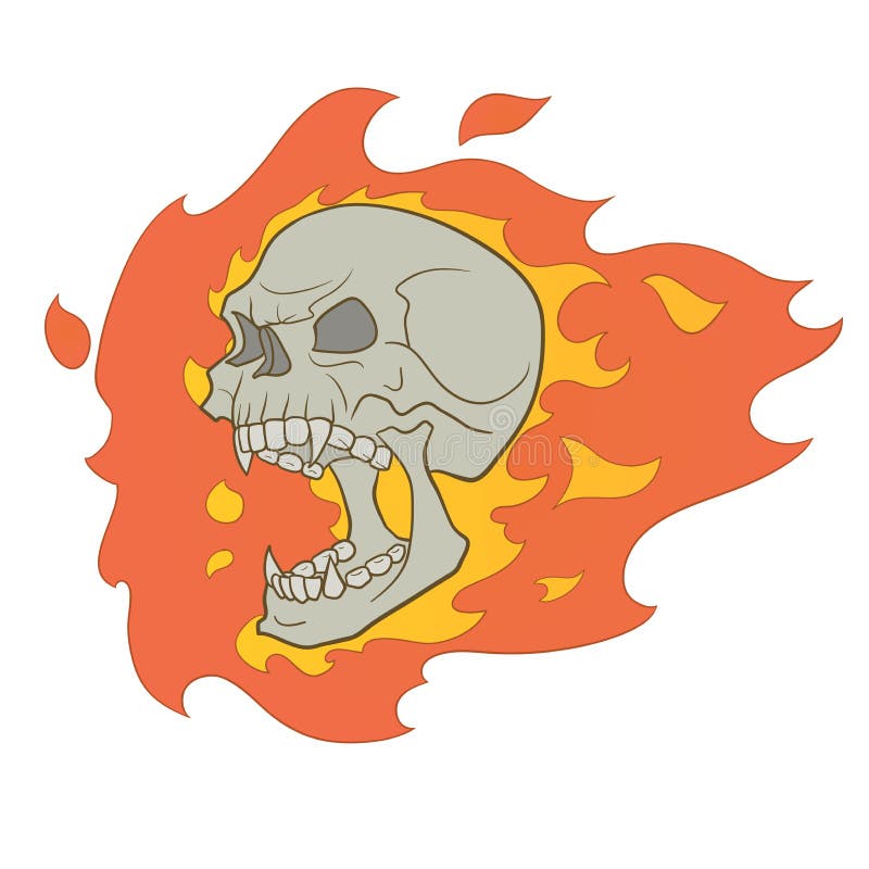 Shouting Skull Stock Illustrations – 83 Shouting Skull Stock ...