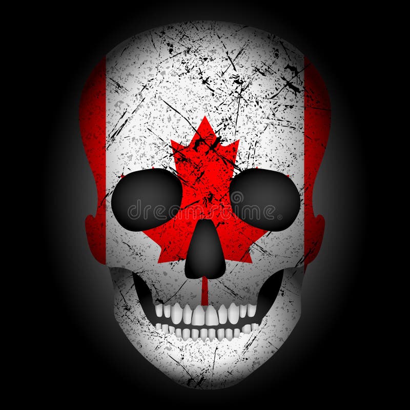 Canada Skull Stock Illustrations – 135 Canada Skull Stock Illustrations ...