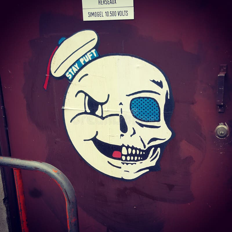 Skull graffiti editorial image. Image of graffiti, skull - 98141890