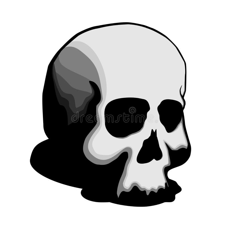 Skull Shadow Stock Illustrations – 2,534 Skull Shadow Stock ...