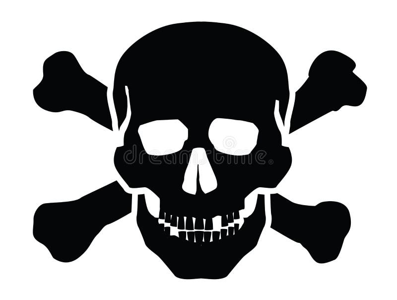 Skull icon stock vector. Illustration of isolated, bone - 28918570