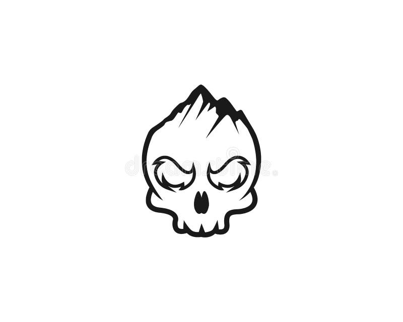 Skull Mountain Logo Stock Illustrations – 558 Skull Mountain Logo Stock ...