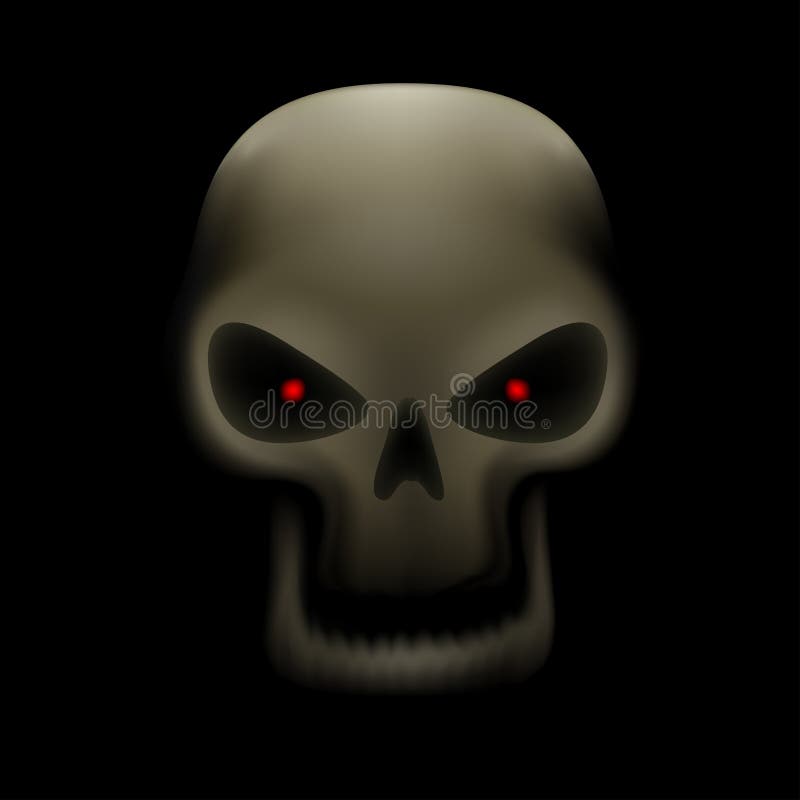 Skull with no teeth stock vector. Illustration of nose - 79736454