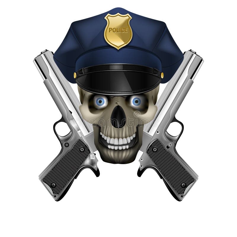 Officer Skull Stock Illustrations – 268 Officer Skull Stock ...