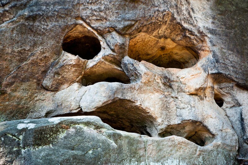 Skull Rock Formation in Jerusalem, Israel Stock Image - Image of israel ...