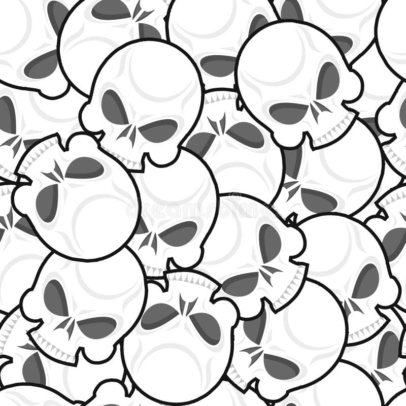 Skull Repeating Pattern Stock Illustrations – 805 Skull Repeating ...