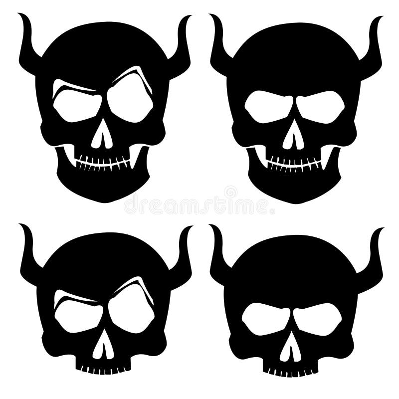 Hell Skull Stock Illustrations – 6,135 Hell Skull Stock Illustrations ...