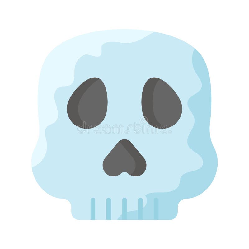 Skull Vector Design, Spooky Icon in Modern Style Stock Vector ...