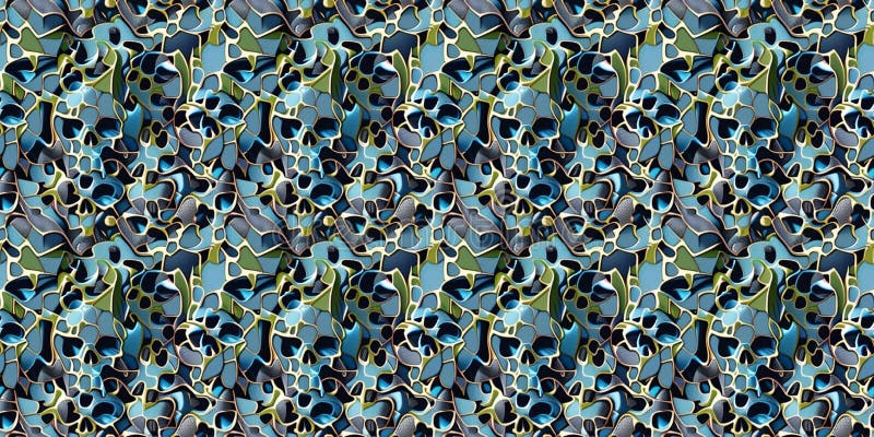 Skulls Skin Disease Trypophobia Unsatisfying Repeating Patterns Design ...