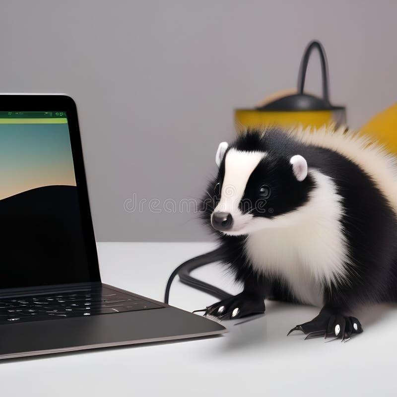 A Skunk Programming a Robot Companion Using a Coding Platform Designed ...