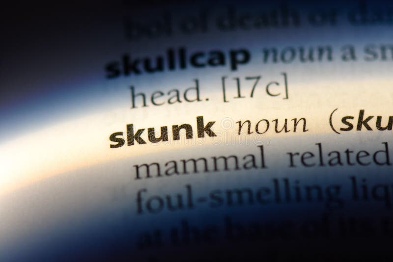 Skunk Word Stock Photos - Free & Royalty-Free Stock Photos from Dreamstime