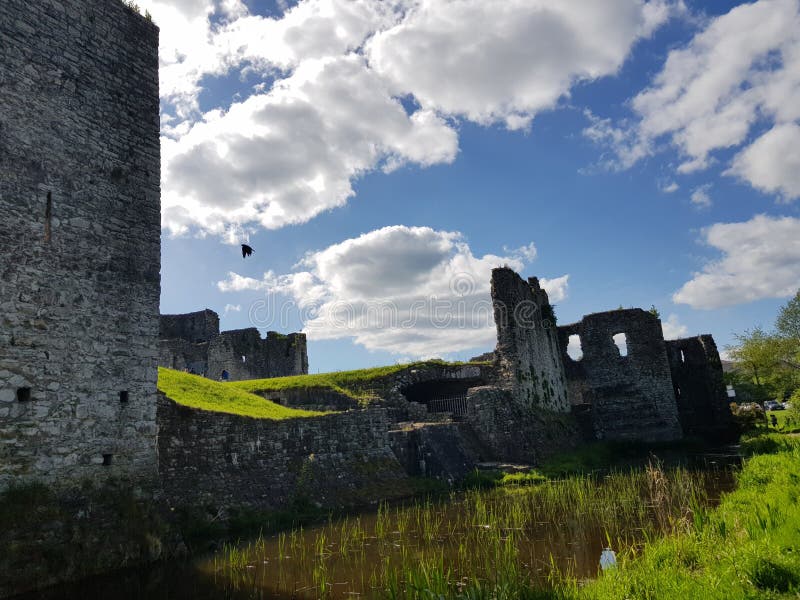 Sky stock image. Image of castle, gras, beautiful, bilding - 149390307