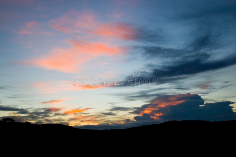Easter Sky with Crosses - Sunrise, Sunset Stock Image - Image of cross ...