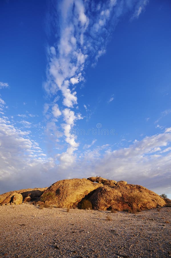 Sky Above Rocky Environment Stock Photo - Image of desertification ...