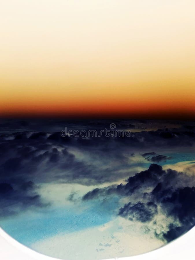 Airplane Window stock photo. Image of transport, inverted - 251191782