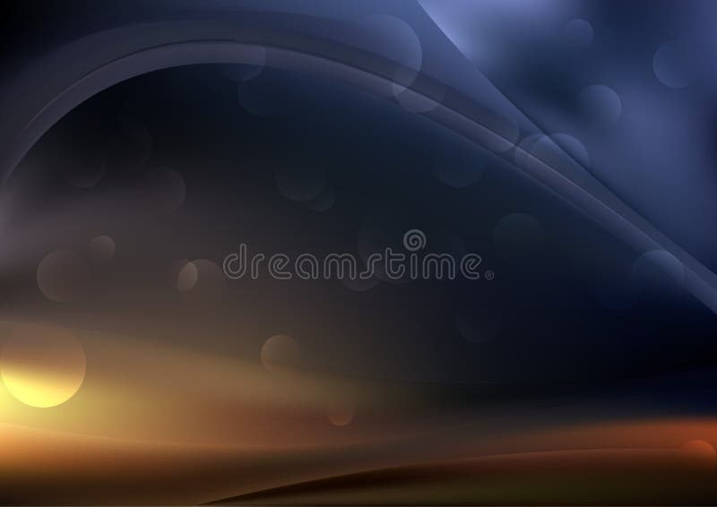Sky Atmosphere Digital Background Vector Illustration Design Stock ...