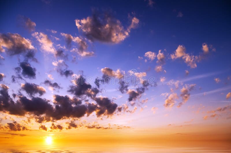 Sky background on sunrise stock image. Image of abstract - 29609173