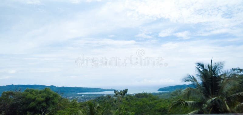 Sky stock image. Image of city, ocean, tree, paradise - 203973933