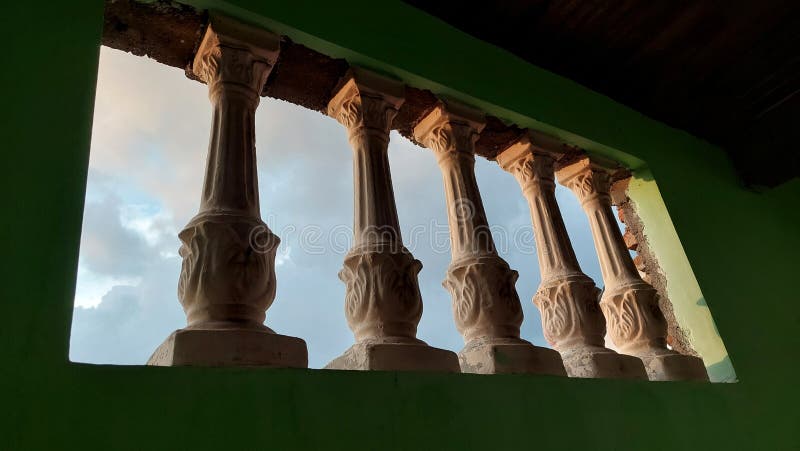 Sky Behind the Wall in Central Java on January 4th, 2023 at 5.31 Pm ...