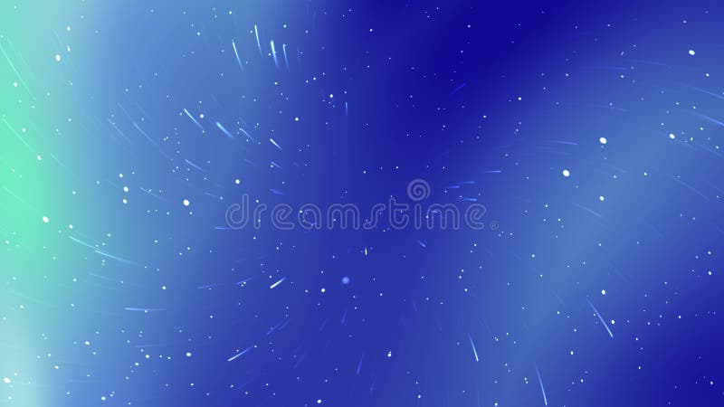 Sky Blue Abstract Gradient with Random Light Star Particles Creating an ...